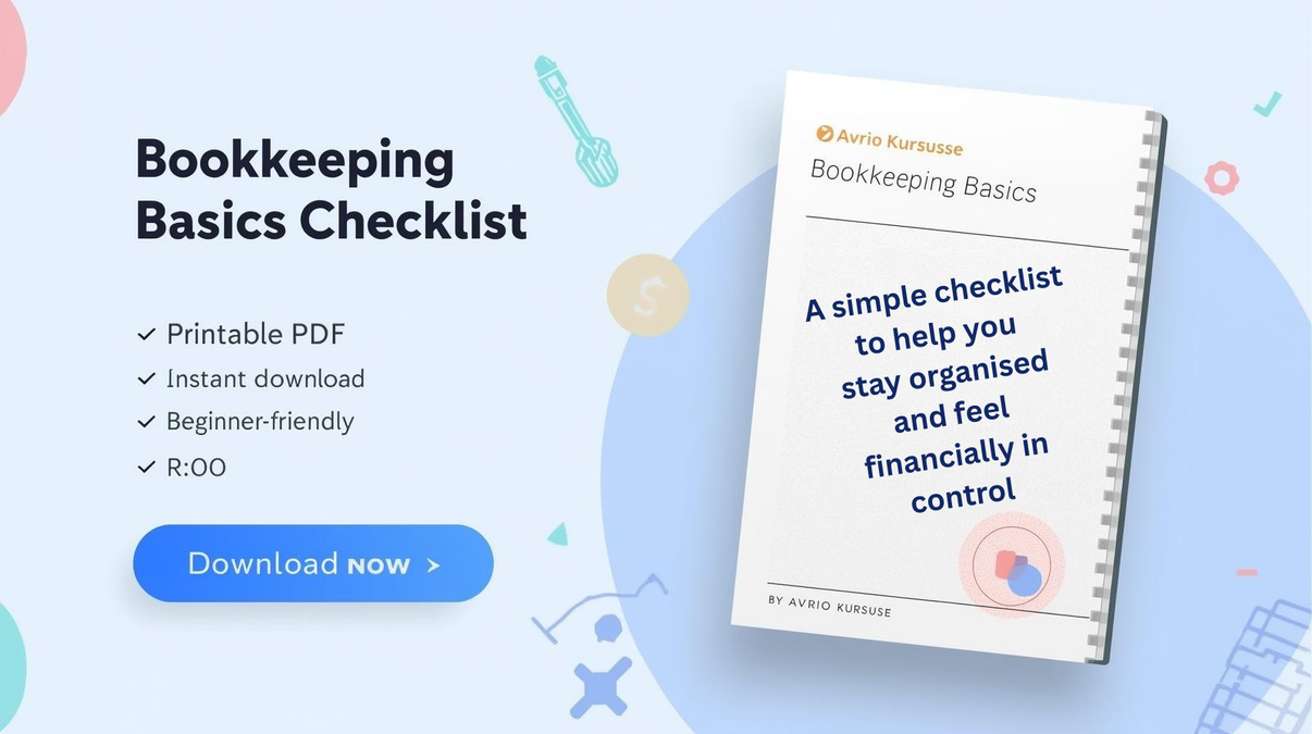 Bookkeeping Basics Checklist – Avrio Products